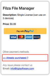 Filza User guide – TIGI Software